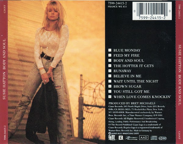 AOR Night Drive: Susie Hatton - Body and Soul (1991)